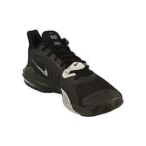 Nike Air Max Impact 3 Mens Basketball Trainers DC3725 Sneakers Shoes (UK 6.5 US 7.5 EU 40.5, Black Cool Grey Wolf Grey 003)
