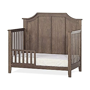 Child Craft Rylan 4-in-1 Convertible Crib, Baby Crib Converts to Day Bed, Toddler Bed and Full Size Bed, 3 Adjustable Mattress Positions, Non-Toxic, Baby Safe Finish (Cocoa Bean Brown)