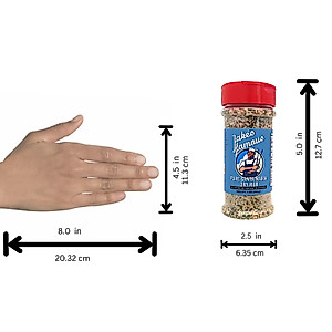 Jake‘s Famous Pure Santa Maria Dry Rub Seasoning for Tri Tip Beef Steak Burgers Pork Chicken 5.0 Oz