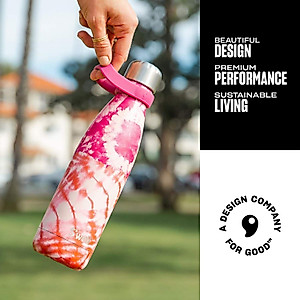 S'well Water Bottle Handle - Pink - Fits 9oz, 17oz, and 25oz Bottles - Comfortable Way to Carry your S'well On the Go - Innovative Design and A Flexible Grip