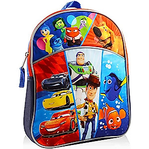 Toy Story Backpack for Toddlers - 11” Mini Toy Story Backpack, Water Bottle, Stickers, More | Pixar Backpack Kids