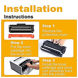 KALOKING Compatible Toner Cartridge Replacement for Brother TN730 TN-730 TN760 TN-760 for MFC-L2710DW DCP-L2550DW HL-L2395DW HL-L2350DW Printer (2-Pack)