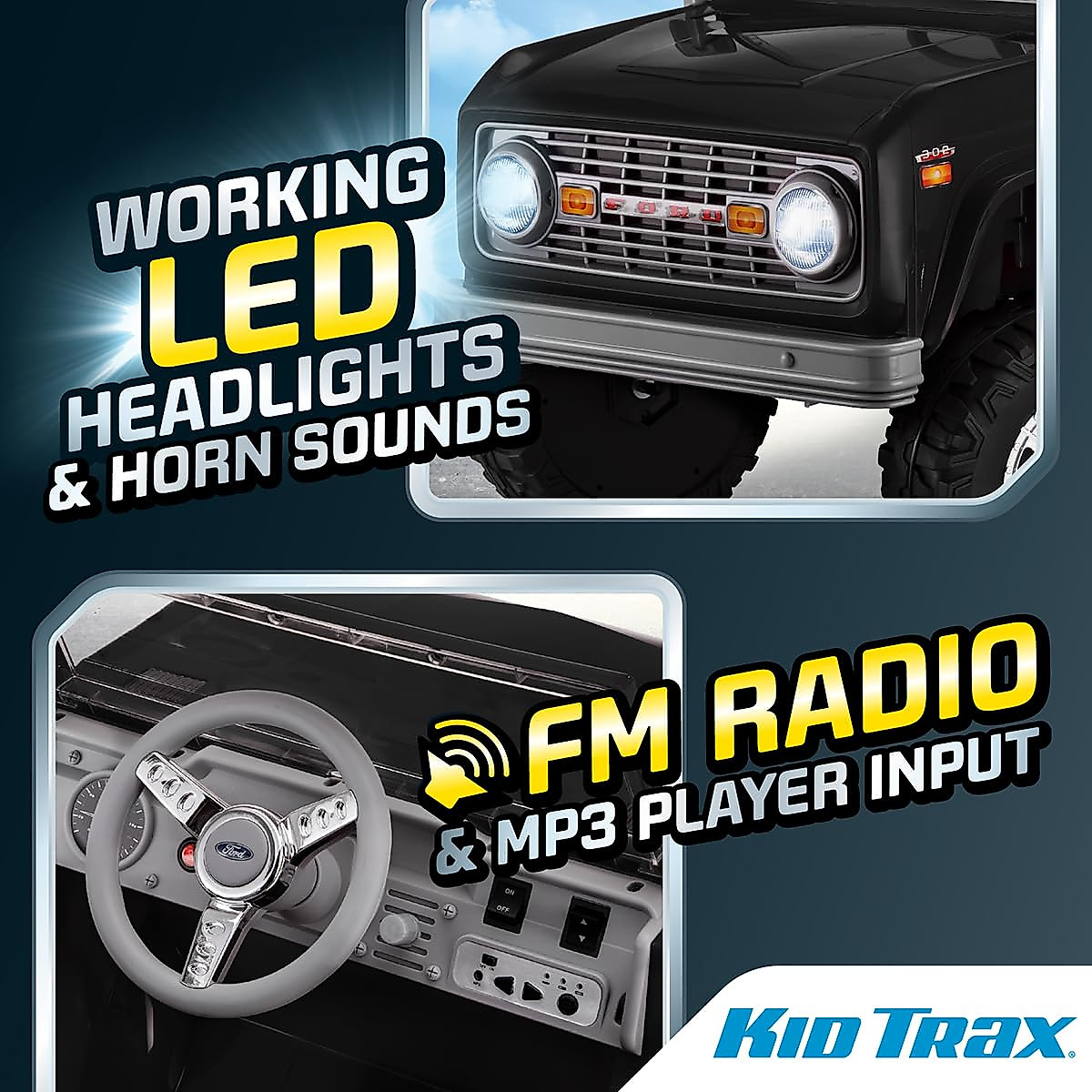 Kid Trax Marvel Spidey and His Amazing 4x4 Wheels Kids Electric Ride-On, 6 Volt, Kids 3-5 Years Old, Max Rider Weight 60 lbs, Spiderman