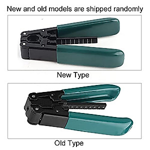 125μm Optical Fiber Wire Stripper,Wire Cable Cutter, Stripping Pliers Tool,High Strength and Precise Forging,for TwistedPair,CATV/CB/SO/SJ/SJT