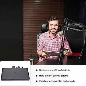 2pcs Universal Sound Storage Tray Live Broadcast Microphone Mic Rack Stand