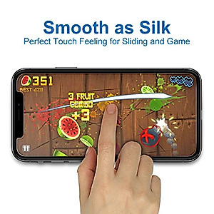 Mothca Matte Screen Protector Compatible with iPhone XS/iPhone X/iPhone 11 Pro Anti-Glare & Anti-Fingerprint Tempered Glass Clear Film Case Friendly 3D Touch Bubble Free for iPhone XS/X/11 Pro