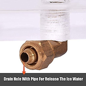 Costzon Ice Shaver Machine, Stainless Steel 110V Electric Ice Crusher with Dual Blades, 440lbs/H Electric Snow Cone Maker Shaved Ice Machine with Safety On/Off Switch for Home and Commercial Use