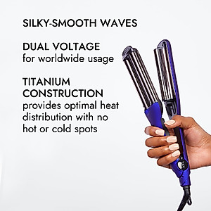 Ion Titanium Triple Barrel Waver