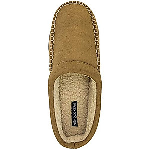 DOCKERS Men's Christopher Classic Casual Roll Collar Clog Slippers, Size 8 to 13 (Tan Rugged, Numeric_9_Point_5)
