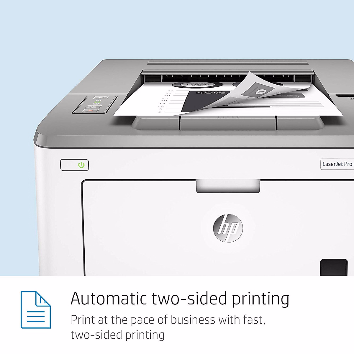 HP Laserjet Pro M118dw Wireless Monochrome Laser Printer, Auto Two-Sided Printing, Mobile Printing, Works with Alexa (4PA39A)