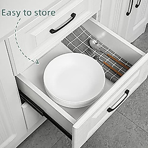 GEHE Pasta Bowls 34oz, 8.6" Large Salad Bowls, White Serving Bowls for Kitchen, Bamboo Fiber Pasta Bowls Set of 6, Dinner Bowls and Pasta Plates for Salad, Soup and Dishwasher Safe, House-warming Gift