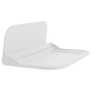 Cabilock 1 Floating Shelf, Foldable Wall-Mounted Shelf, Shower Caddy, Storage Rack, White, FW3021234N8SD36