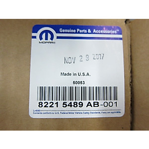 Mopar 82215488AB 82215489AB Ram 1500 Front and Rear Deluxe Molded Splash Guards With Fender Flares