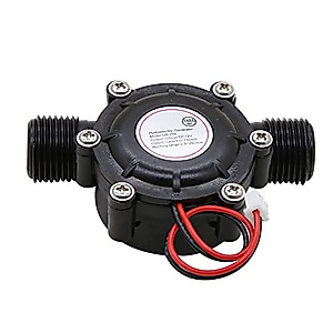1Pcs 12V/5VDC Micro Hydro Generator Water Flow Generator Turbine Generator Hydroelectric Tap Water Flow Hydraulic ( Size : DC5V )