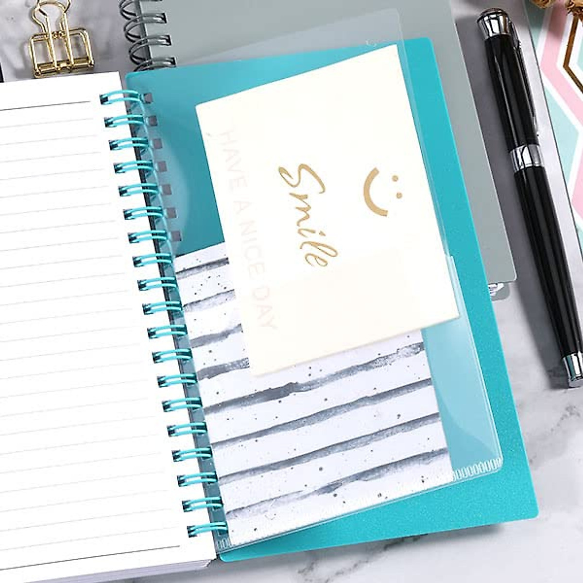 2023-2024 Pocket Planner/Calendar - Weekly & Monthly Pocket Planner, JULY 2023 - JUNE 2024, 6.8" x 4.3", Strong Twin - Wire Binding, Plastic Cover, Round Corner
