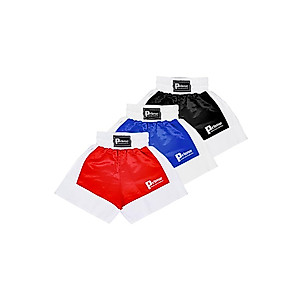 Prime Sports Kids Boxing Uniform Set Top & Shorts 2 Pcs Top and shorts Boxing Clothes for Kids Boys/Girls Satin Fabric For 03 to 14 Years(7-8 Years, Black)