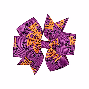 Vereinen Women Hair Halloween Headwear Party Baby Clips Kids Cartoon Accessory Decoration Hair Baby Care Hair Highlights Kids (F, One Size)