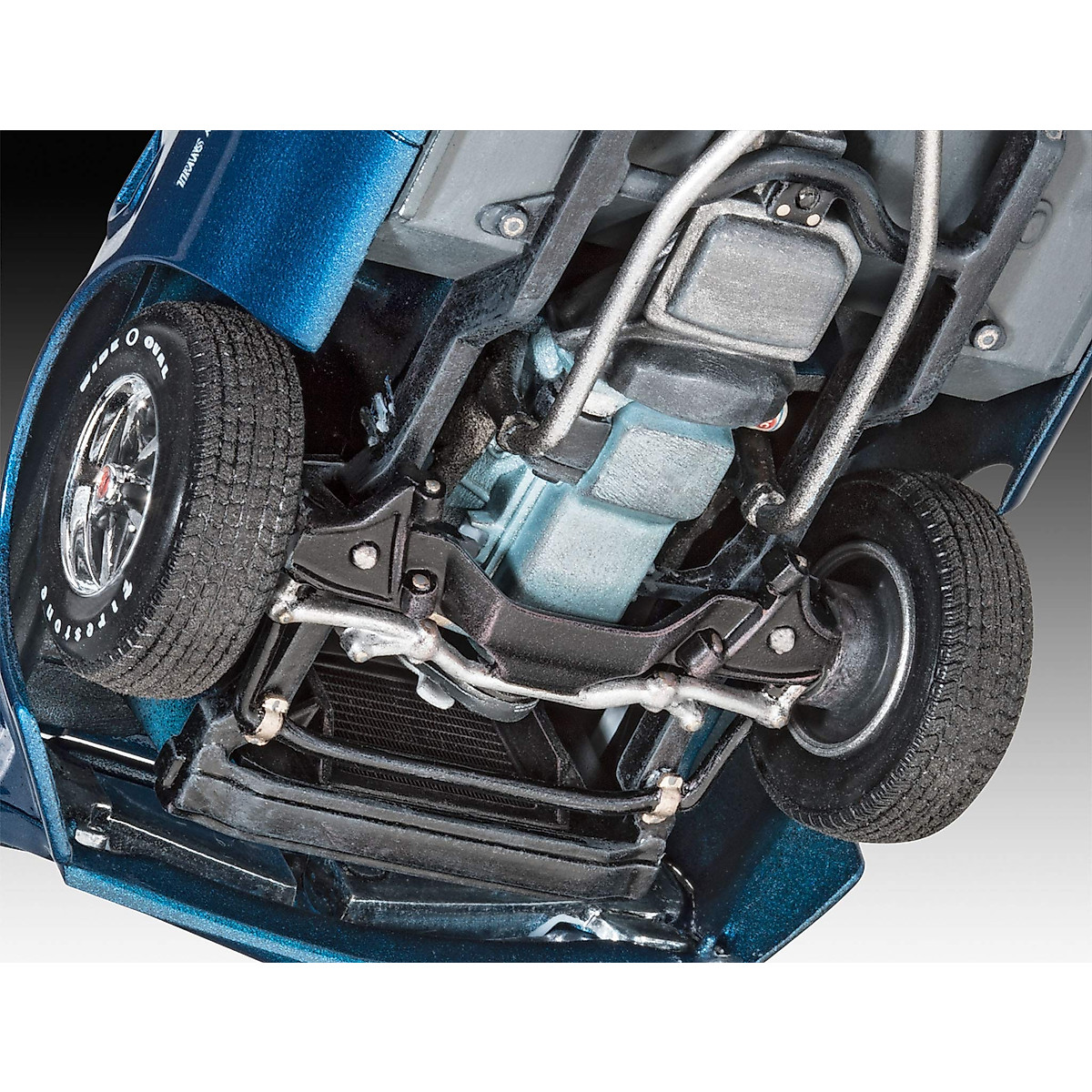 Revell 07672 1970 Pontiac Firebird 1:24 Scale Unbuilt/Unpainted Plastic Model Kit