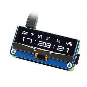 XYGStudy 2.23 inch OLED Display HAT for Raspberry Pi 2B/3B/4B/Zero/Zero W Jetson Nano 128×32 Pixels SPI/I2C Interface