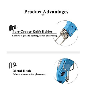 110V Electric Hot Foam Cutter Knife Grooving Wire Styrofoam Engraving Tool Kit Blade Slotting Board DIY Sculpture (Full set)