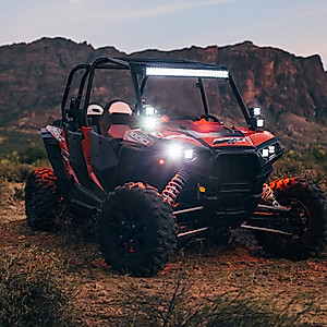 Nilight - 18017C-A LED Light Bar 32Inch 378W Triple Row 37800LM Flood Spot Combo LED Bar Driving Lights Super Bright LED Off Road Lights for Trucks Trucks Jeep UTV ATV Boat,2 Years Warranty