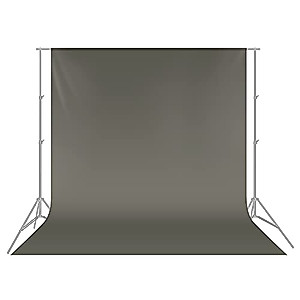 NEEWER 10 x 12FT / 3 x 3.6M PRO Photo Studio premium polyester Collapsible Backdrop Background for Photography, Video and Television (Backdrop Only) - Grey