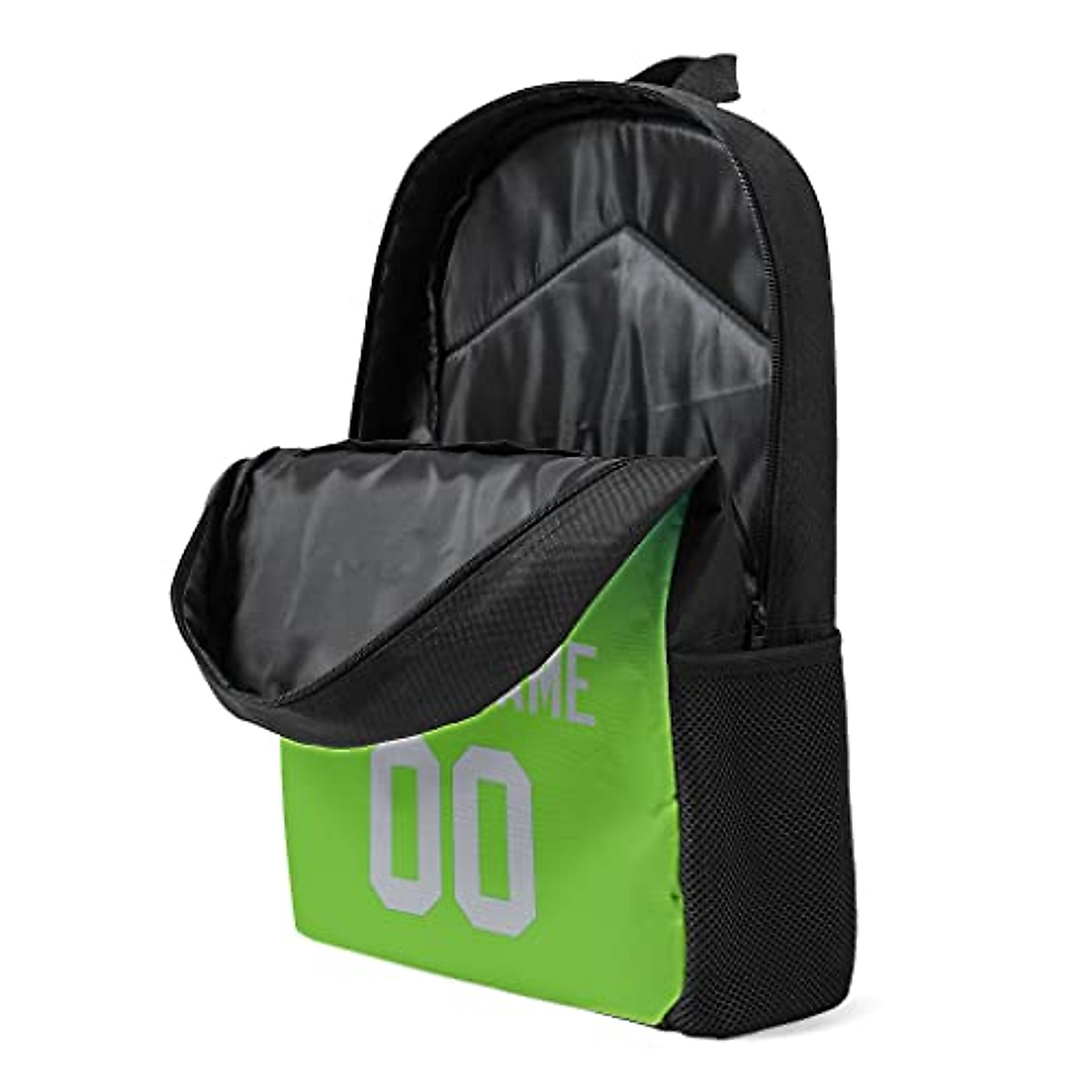 Seattle Custom Backpack High Capacity,Laptop Bag Travel Bag,Add Personalized Name And Number，Gifts For Football Fans