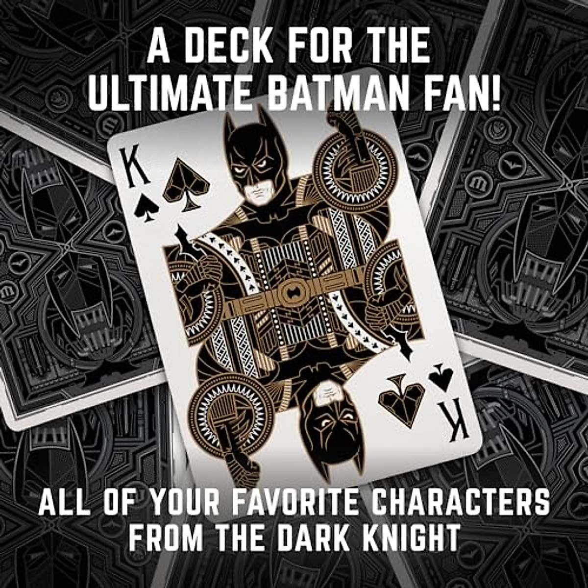 theory11 The Dark Knight Trilogy Premium Playing Cards - Officially Licensed Batman Theme Deck