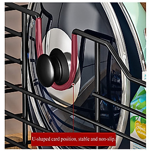 LEAYAN Under Sink Storage Cabinet Organizer Drawer, Multi-Purpose Under Kitchen Sink Organizers and Storage Upgraded Kitchen Cabinet Organizer Under Sink Rack Shelf, White 42x12x25cm