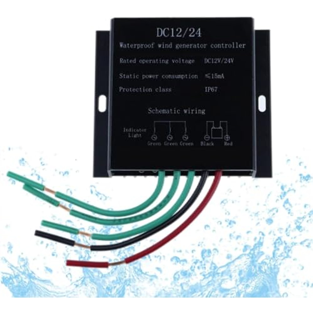 Auto Match MPPT Controller ,9000W Efficient Wind Turbines Generator Charge Controller, Waterproof Battery Charge Controller Regulator,48V