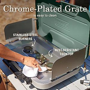 Coleman Cascade 328 Camping Stove—3 Burner Camping Stove