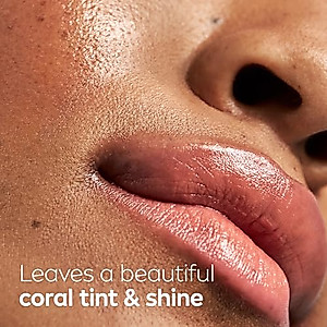 NIVEA Peach Lip Care, Tinted Lip Balm Pack with Shea Butter, Nourishing Oils and Vitamin C & E, 3-in-1 Moisture, Repair and Color, 0.17 Oz Stick, Pack of 4