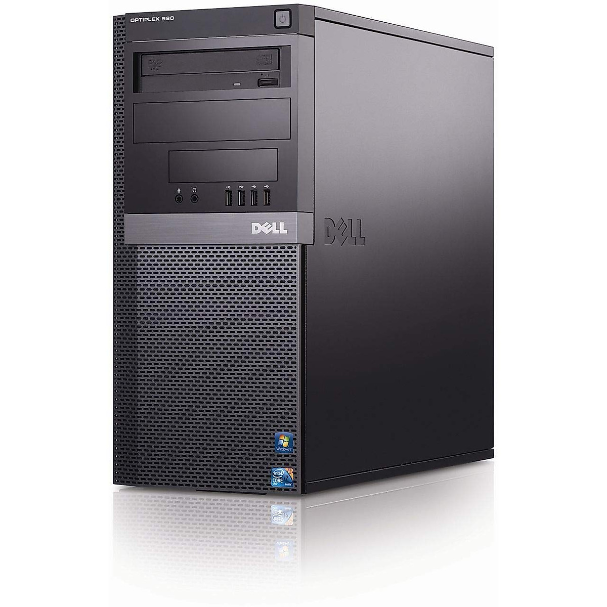 Dell Optiplex 980 Desktop Computer with SSD - Intel Core i5-650 3.2GHz 8GB DDR3 RAM 128GB SSD DVD Windows 10 Professional (Renewed)
