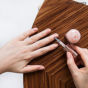 Sally Hansen Color Therapy Nail Polish, Rosy Quartz Long-Lasting Nail Polish with Gel Shine and Nourishing Care, Pack of 1