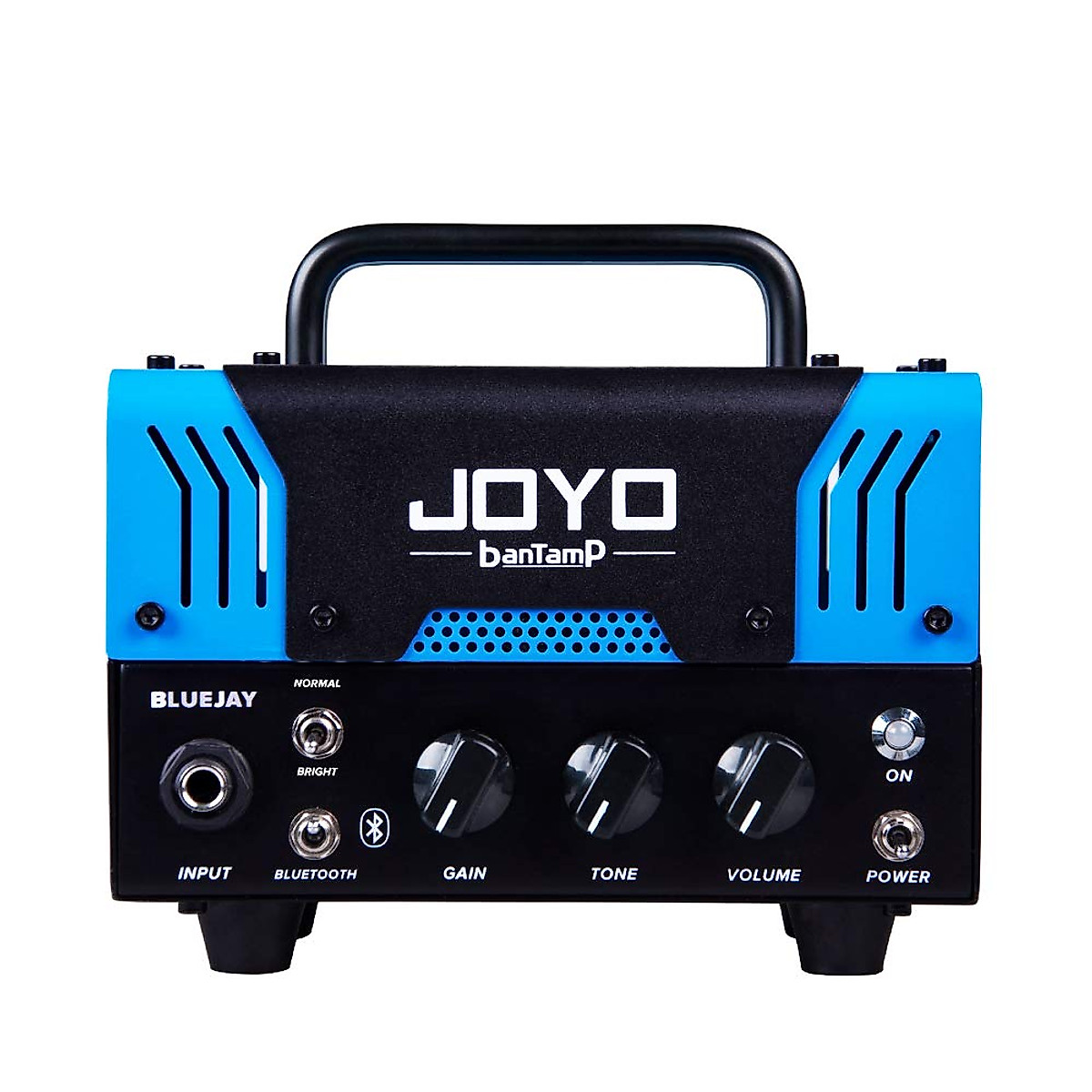 JOYO Bluejay BanTamp Series Mini Amp Head 20 Watt Preamp 2 Channel Hybrid Tube Guitar Amplifier with Bluetooth
