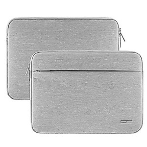 Lacdo 13 inch Laptop Sleeve Case for 13 inch MacBook Air M2 A2681 M1 A2337 A2179 A1932 2018-2022 | 13" New MacBook Pro M2 M1 A2338 A2251 A2289 A2159 A1989 A1706 | 12.9" New iPad Pro Computer Bag, Gray