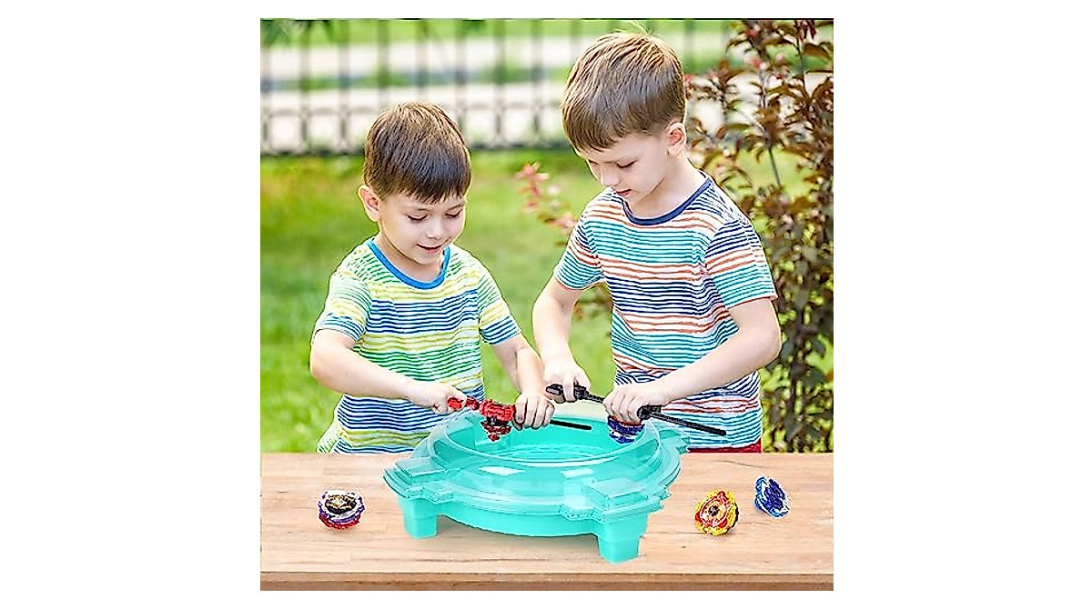 Bey Battling Top Burst Toy Set with Stadium & Launchers for Kids 6+
