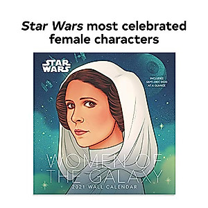 Star Wars Women of the Galaxy 2021 Wall Calendar