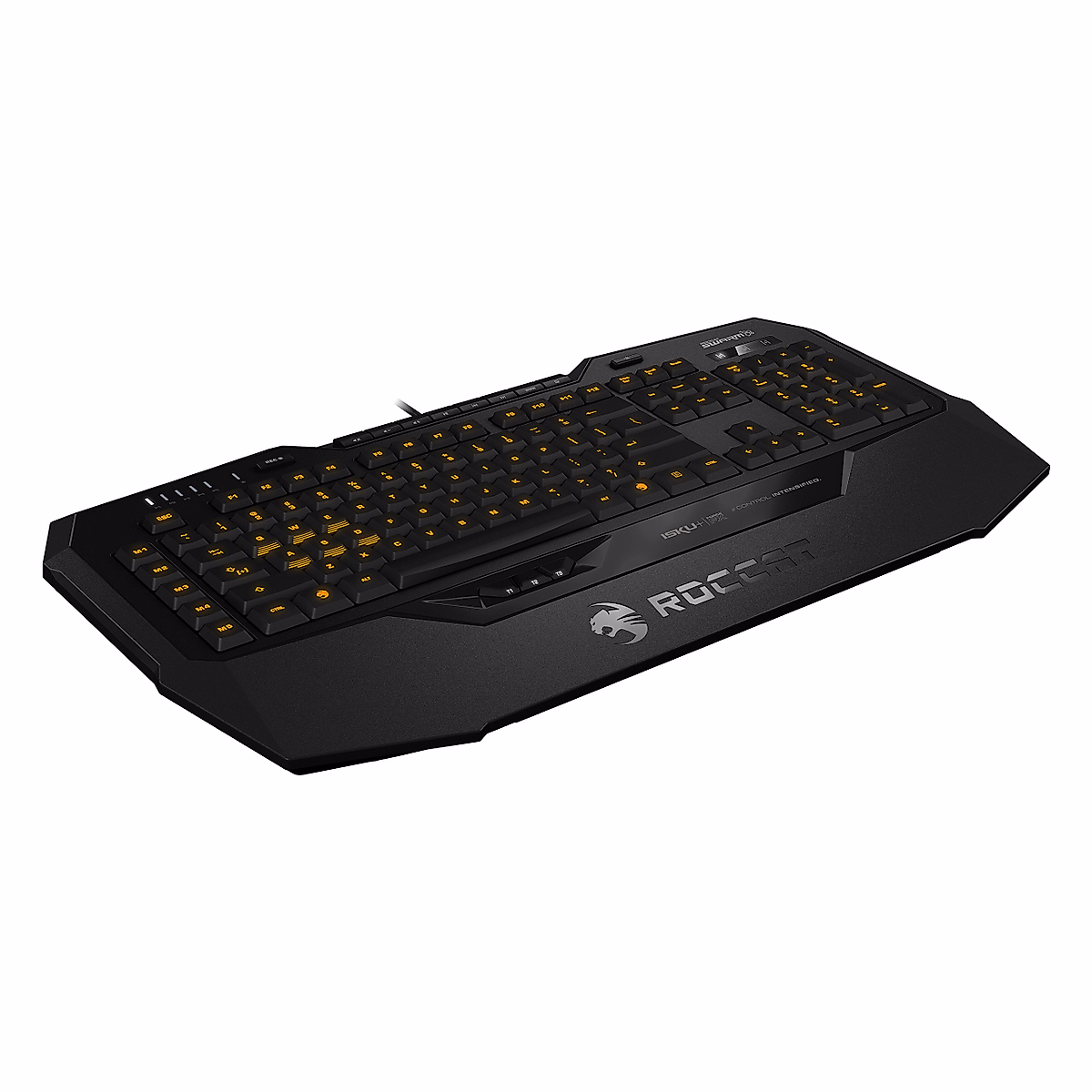 ROCCAT Isku+ Force FX - RGB Gaming Keyboard with Pressure-Sensitive Key Zone