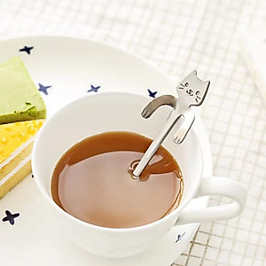 Eternal Spirit Beauty 4 in 1 Coffee, with GANODERMA (REISHI) – Pack of 2. Bonus 1 Stainless Steel Cute Mini Cat Spoon, Assorted Colors