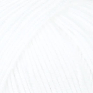 Premier Yarns Cotton Fair, Cotton/Acrylic Blend, Yarn for Crocheting and Knitting, Fine Weight, Machine Washable Yarn, White, 3.5 oz, 317 Yards