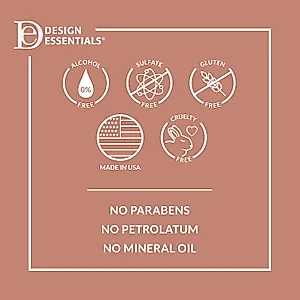 Design Essentials Natural Coconut & Monoi Coconut Water Curl Refresher with Sunflower, Marshmallow Root & Aloe, 8 Ounce