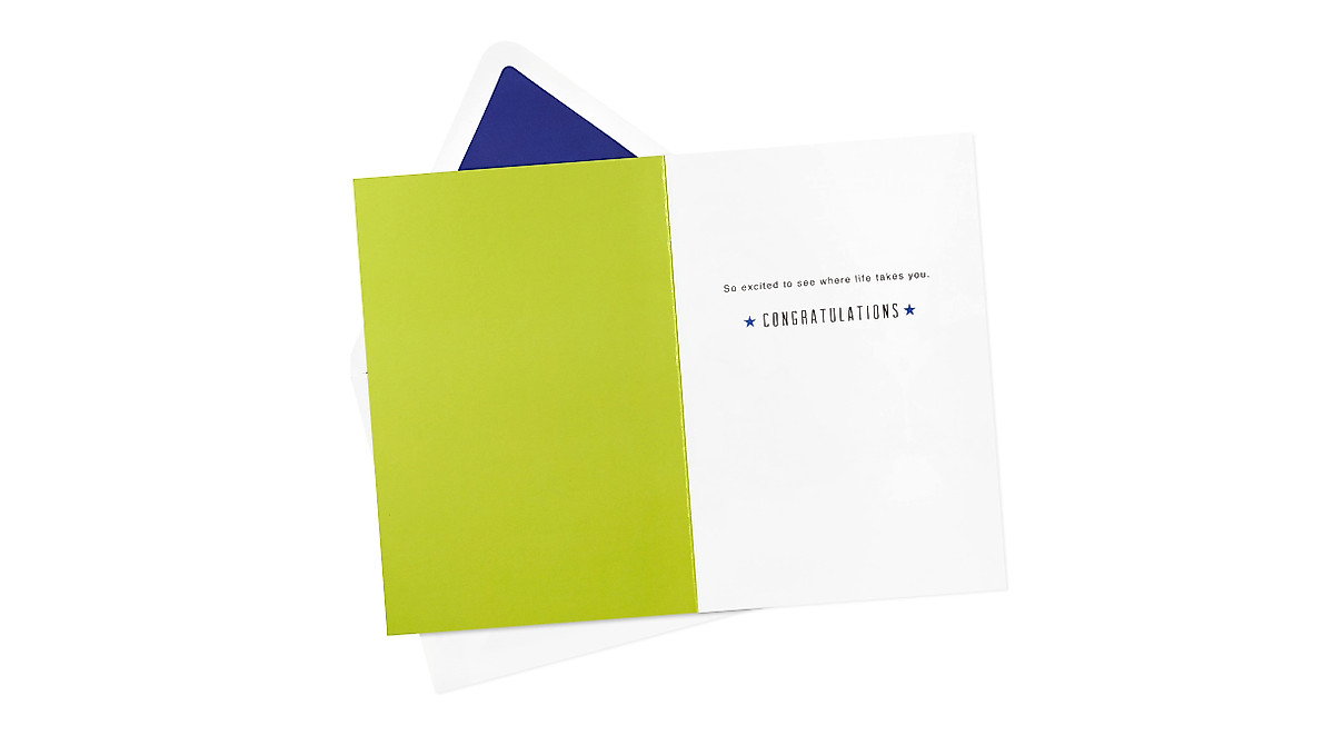 Hallmark Graduation Card - Go Change the World