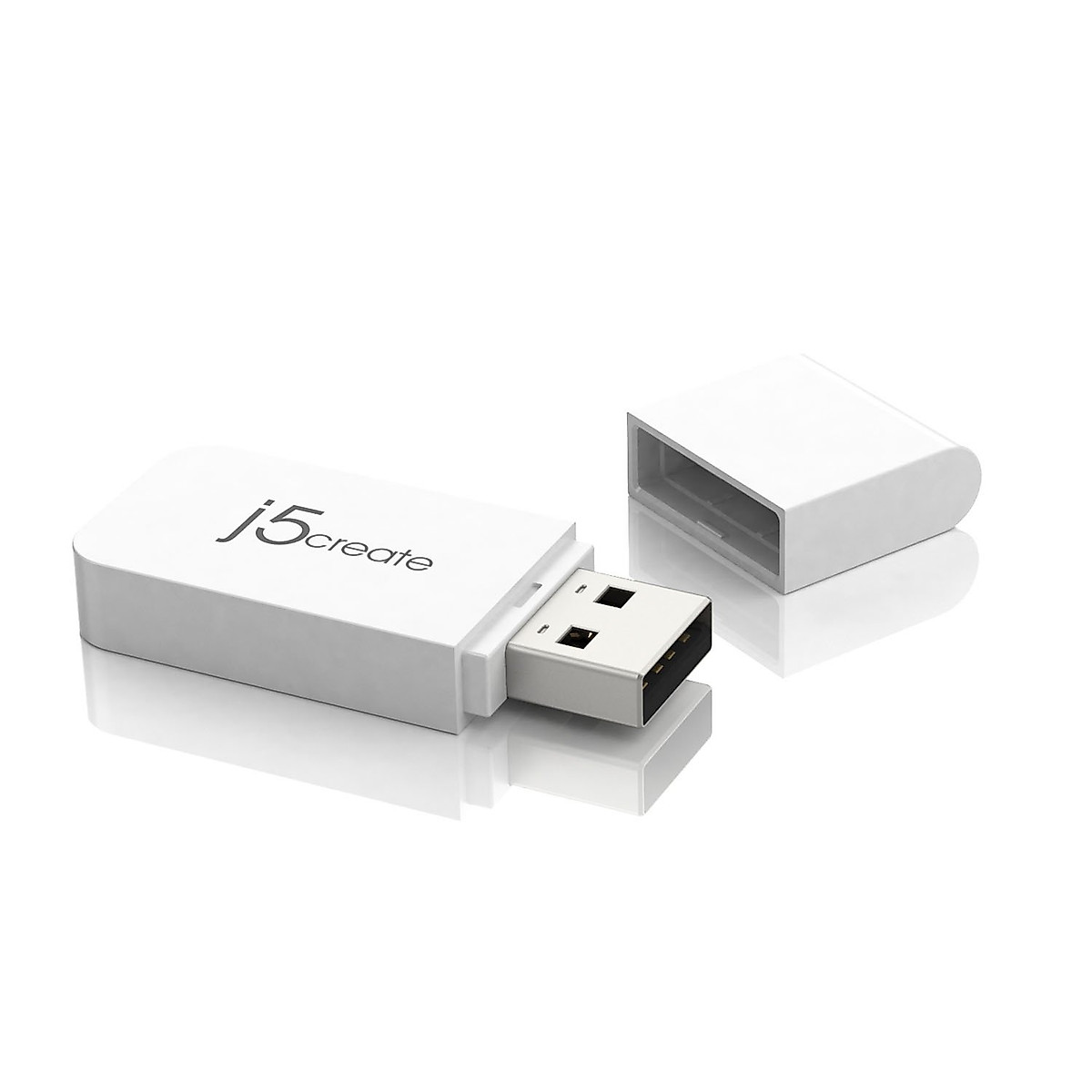 j5create Wireless AC600 Dual Band USB 2.0 Adapter- USB 2.0 | 20MHz/40MHz/80MHz Bandwidth | IEEE 802.11ac | 64/128 bit WEP | 2.4G Band and 5G | Compatible with Windows, Mac, and Linux
