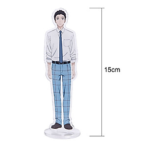 URAQT My Dress Up Darling Stand 5pcs Set, Marin Kitagawa Cosplay Acrylic Stands Model Plate Fans Gift Collection Props