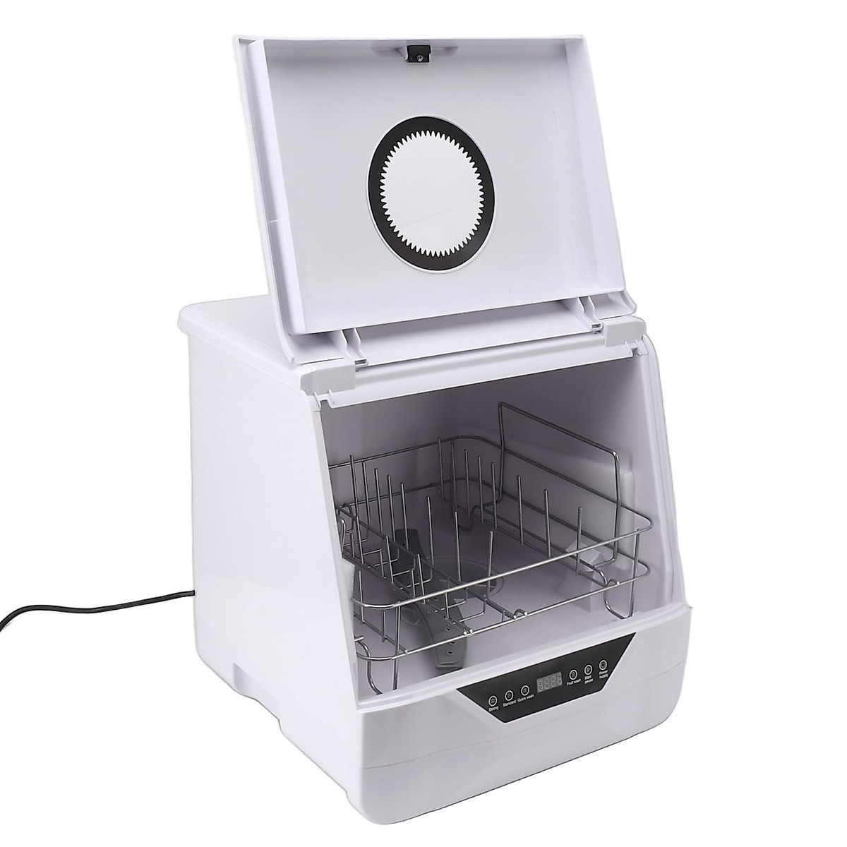 Countertop Dishwasher Mini, Countertop Dishwashers 800W Automatic Proof Portable Mini Dishwasher Compact Dishwasher for Small Apartments Dorms Offices RV (US Plug 110V)