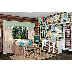 Shabby Chic Burlap Hanging Paper Fans