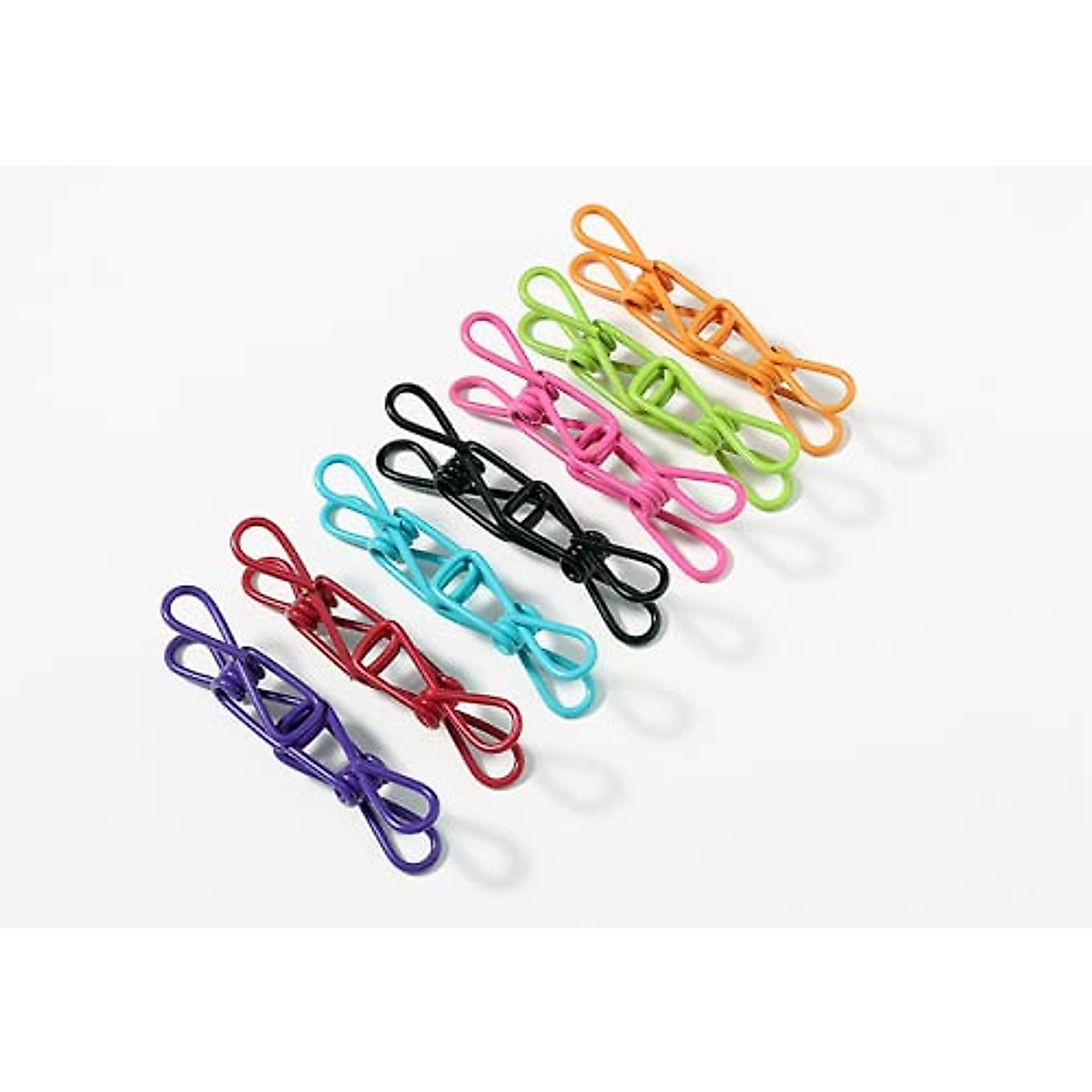 10 Pack Chip Clips Bag Clips, Multi Purpose Clips，Clothes Pins with Multiple Colors for Chip Bag Clips, Food Sealers, Clothes Hanging, Paper Clips in Home, Food Packages,Kitchen and Office
