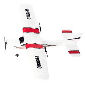 LBKR Tech RC Airplane,Remote Control Airplane Ready to Fly with Durable Foam Body,2 Channels Stable to Flight RC Plane Built in 6-Axis Gyro,Easy to Control Remote Control Plane for Kids Boys Beginner