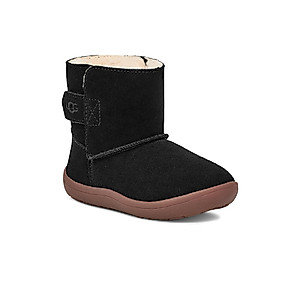 UGG Baby I Keelan Fashion Boot, Black, US 2-3 Unisex Infant